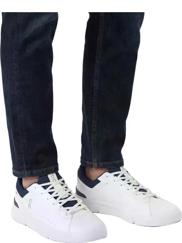 On Lace-up Sneakers - White