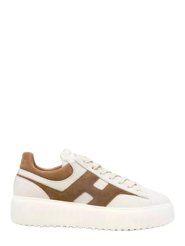 Hogan H-stripe Sneakers - Neutrals