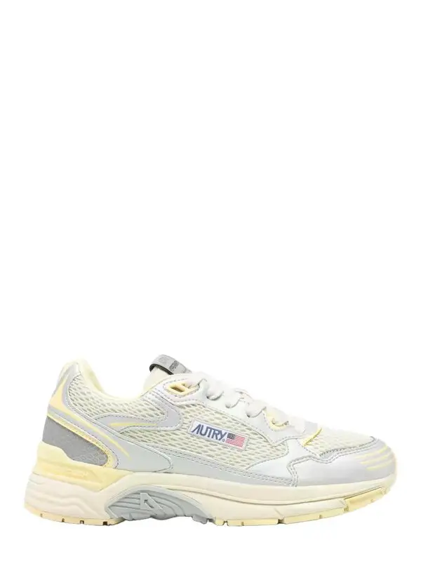 AUTRY Hyperway Panelled Sneakers - Yellow