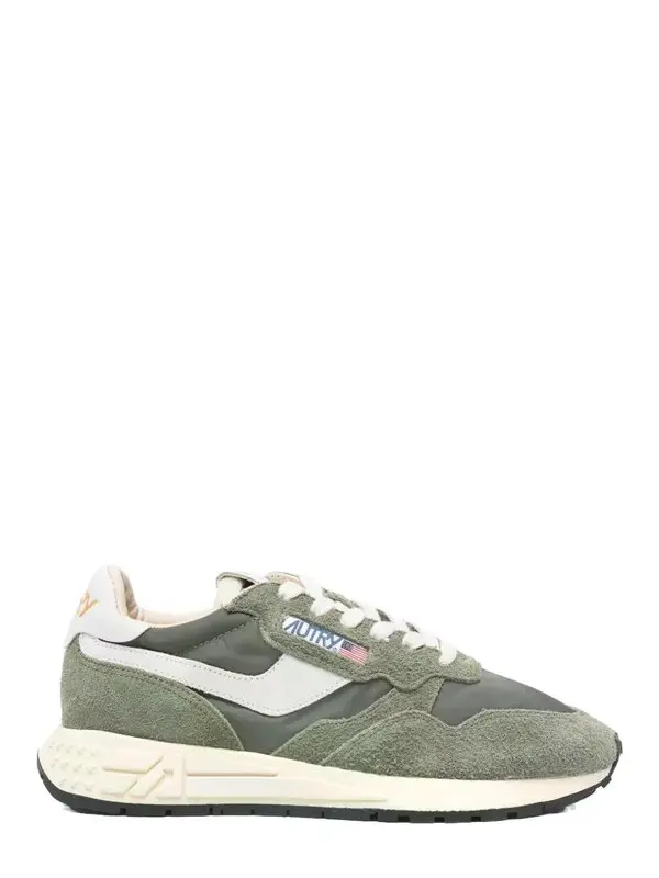 AUTRY Reelwind Panelled Sneakers - Green