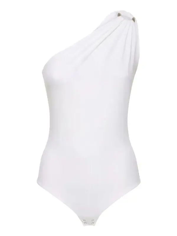 Michael Kors One-shoulder Bodysuit - White