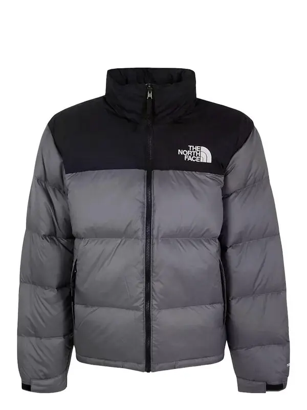The North Face 1996 Nuptse Panelled Puffer Jacket - Grey