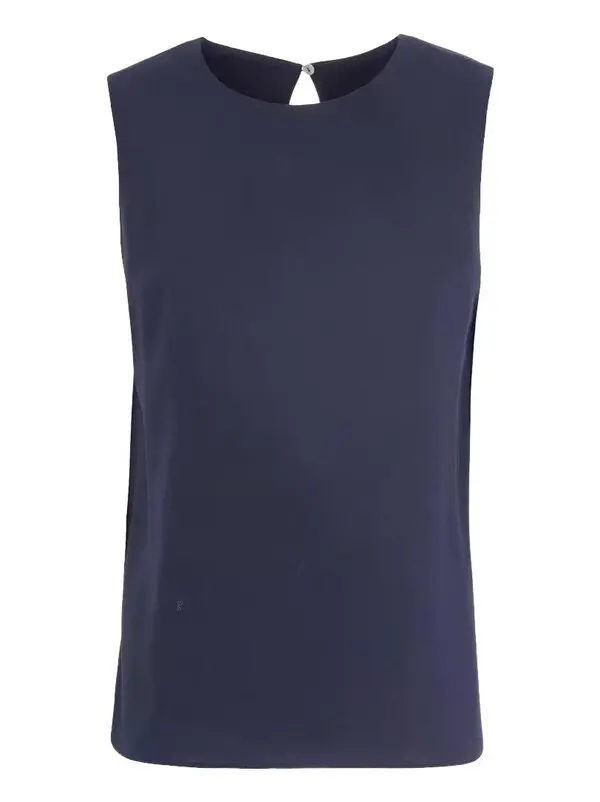 P.a.r.o.s.h Round Neck Tank Top - Blue