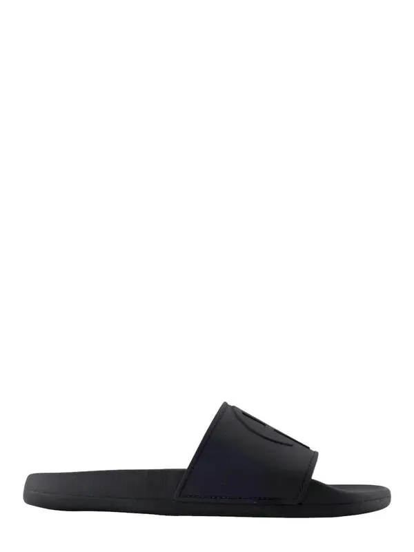 ANINE BING Isla Open Toe Sandals - Black