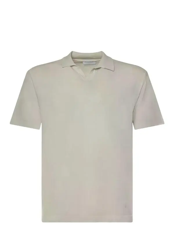 DONDUP V-neck T-shirt - Neutrals