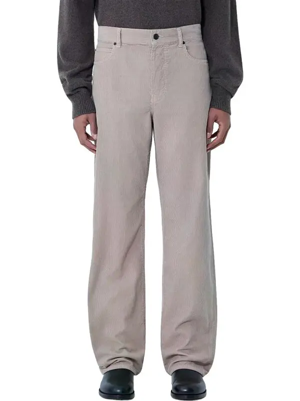 THE ROW Corduroy Mid-rise Trousers - Neutrals