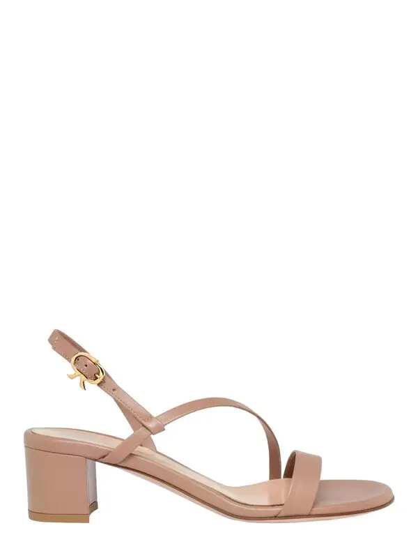 GIANVITO ROSSI Betsey Strap Sandals - Neutrals
