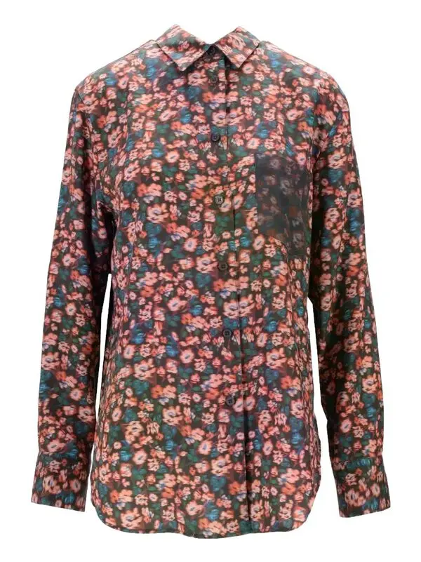 Paul Smith Floral-print Shirt - Pink