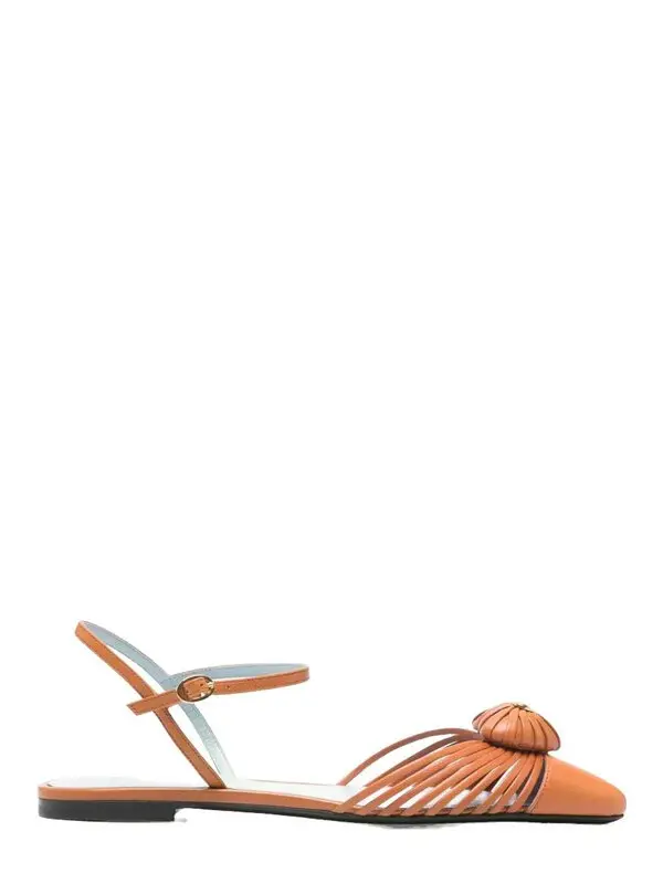 Valentino Garavani Heart-detail Strap Sandals - Brown