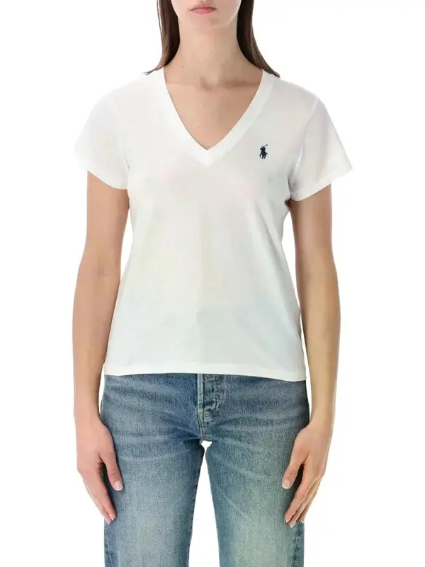 Polo Ralph Lauren V-neck T-shirt - White