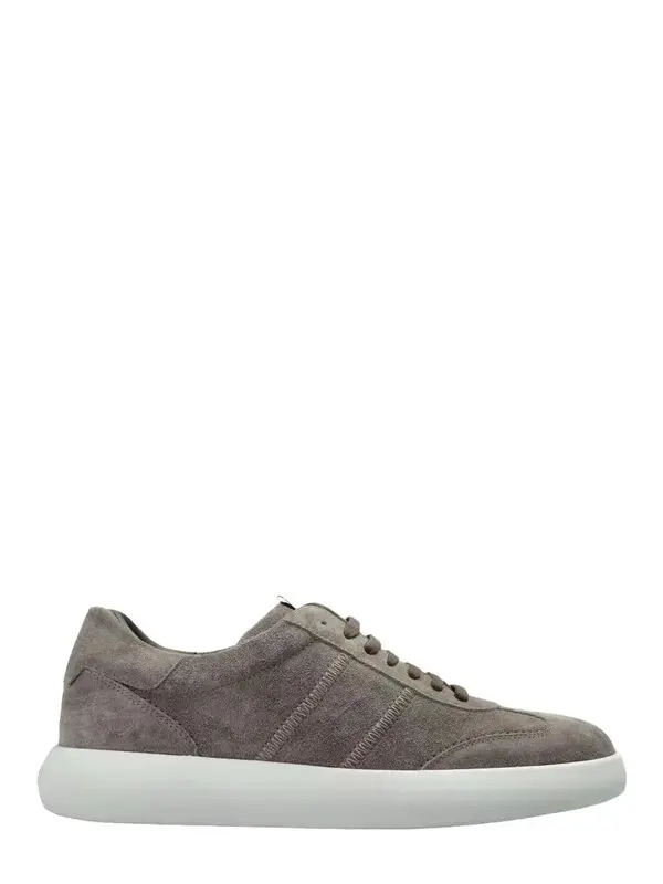 Brioni Panelled Suede Sneakers - Grey