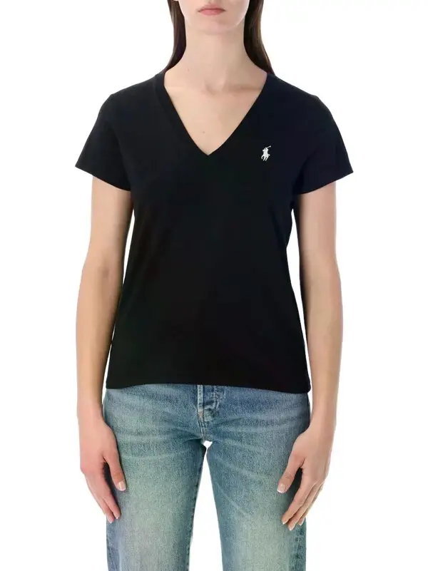 Polo Ralph Lauren V-neck T-shirt - Black