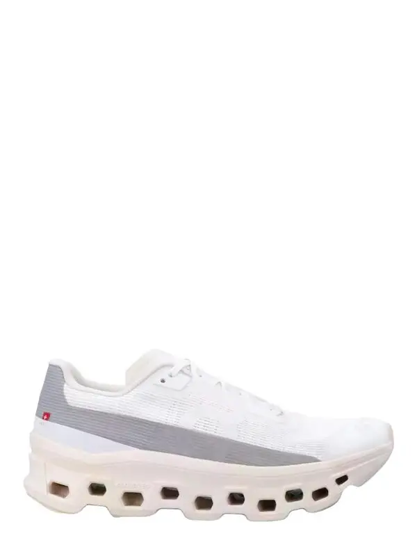 On Cloudmonster Void Sneakers - White