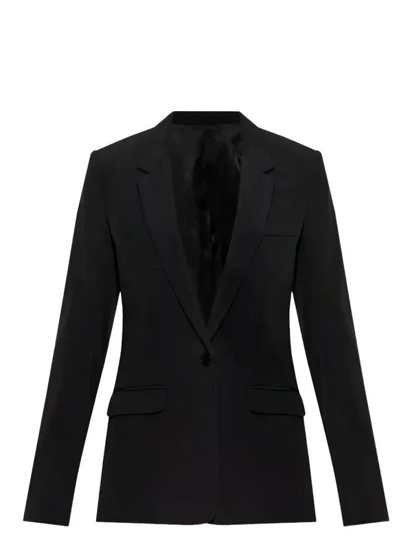 Isabel Marant Buttoned Single-breasted Blazer - Black