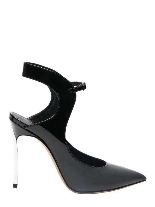Casadei Ankle Strap Heel Pumps - Black