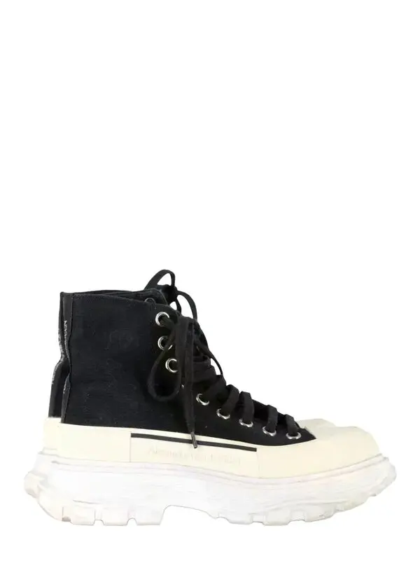 Alexander McQueen Tread Slick High-top Sneakers - Black