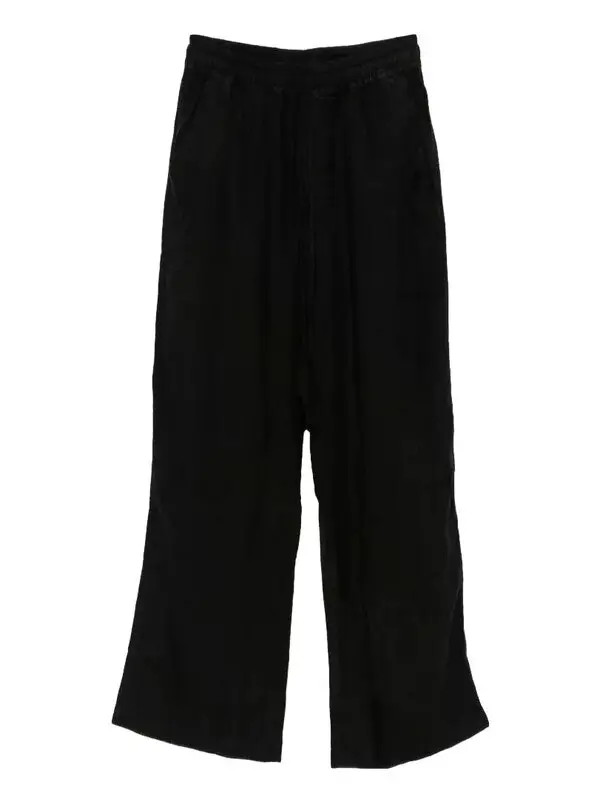 THOM KROM Drawstring Trousers - Black