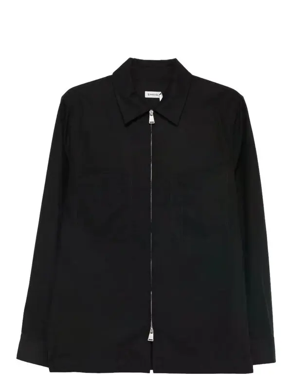 Simkhai Thatcher Shirt Jacket - Black