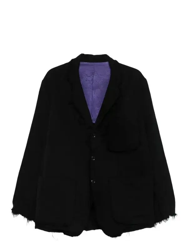 Needles Frayed Jacket - Black