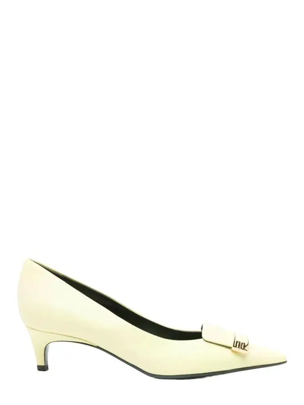 SERGIO ROSSI Pointed-toe Pumps - Yellow