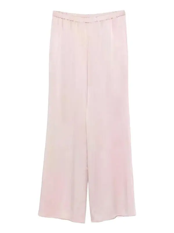 Antonelli Firenze Elasticated-waistband Palazzo Pants - Pink