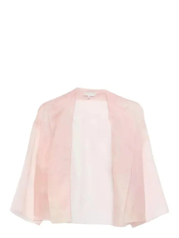Antonelli Firenze Cropped Open-front Jacket - Pink