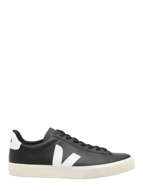 VEJA Campo Leather Sneakers - Black