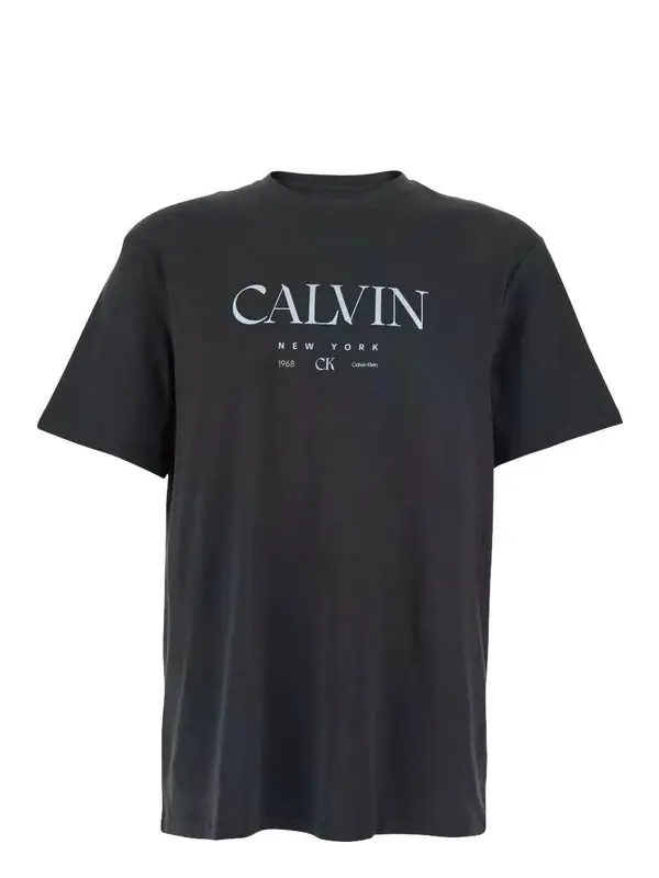 Calvin Klein Short-sleeve Printed T-shirt - Grey