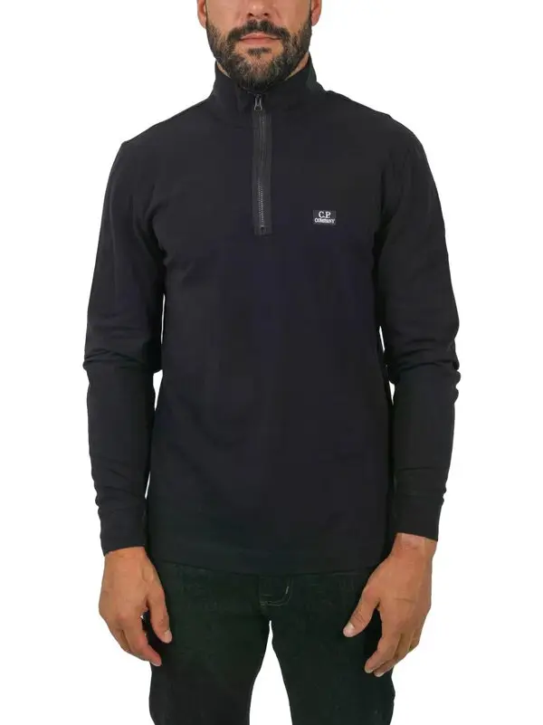 C.P. COMPANY Half-zip Sweater - Blue