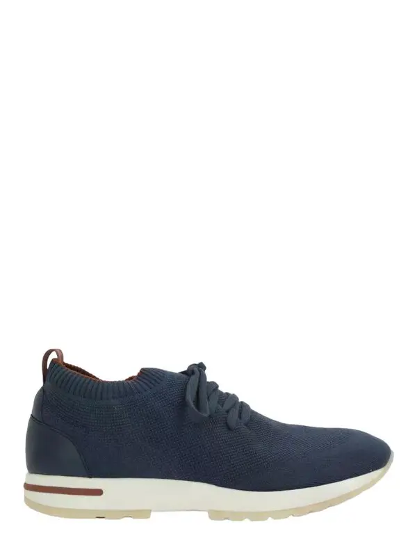 Loro Piana Lace-up Sneakers - Blue