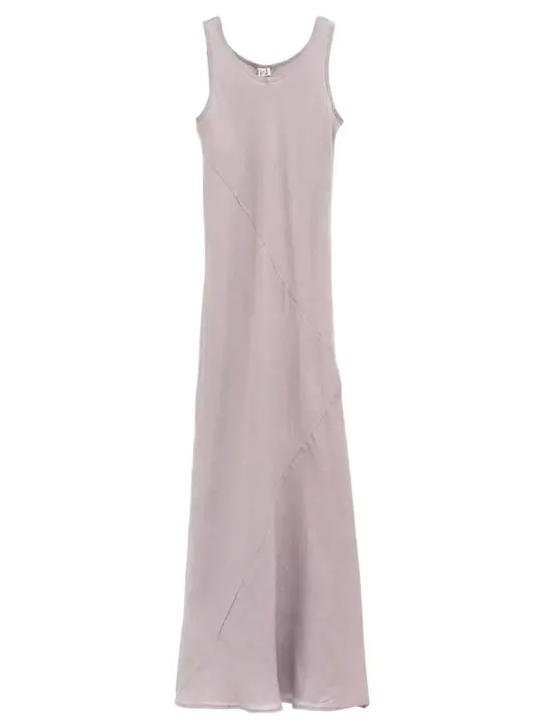 BASERANGE Paneled Sleeveless Maxi Dress - Purple