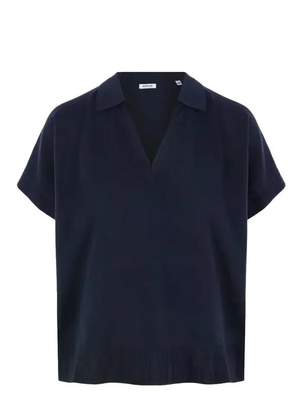 Aspesi Polo T-shirt - Blue