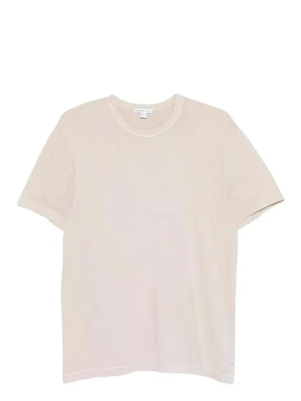JAMES PERSE Crew-neck T-shirt - Neutrals