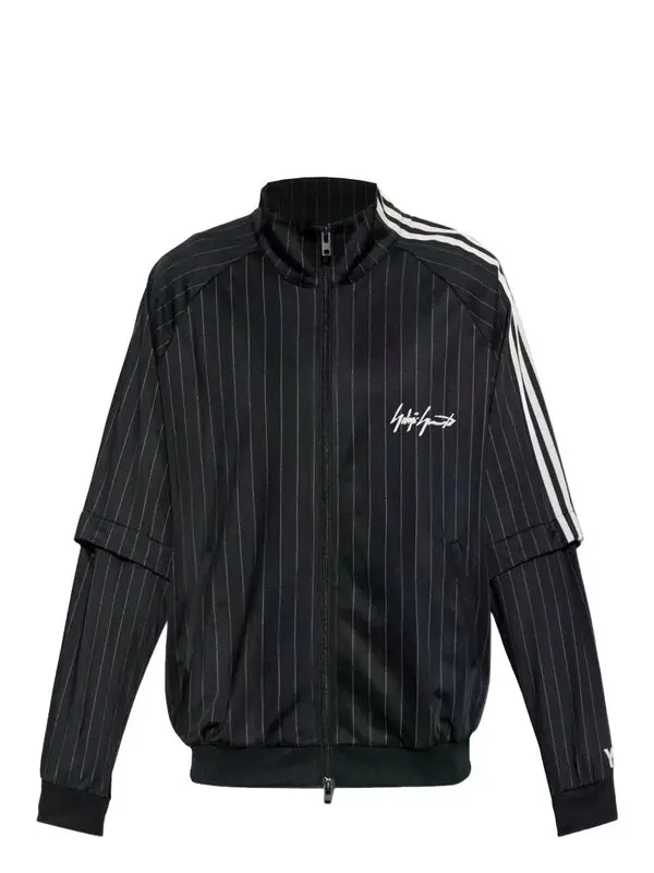 Y3 Pinstripe Track Jacket - Black