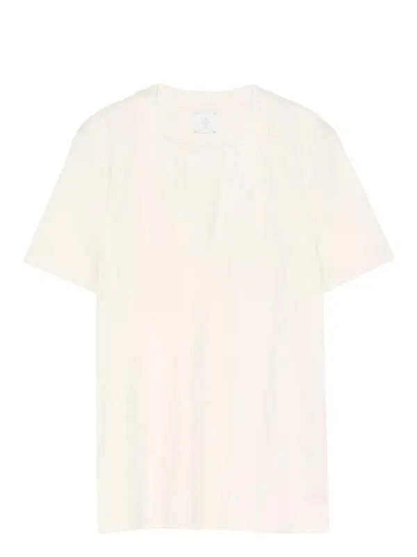 Eleventy V-neck T-shirt - Neutrals