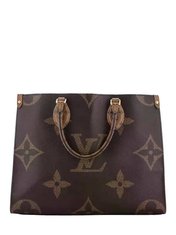 LOUIS VUITTON Onthego Reverse Monogram Giant Mm Tote Bag - Brown