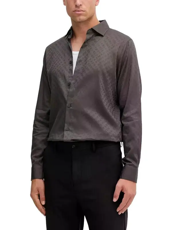 Armani Exchange Regular Cut Shirt - Grey