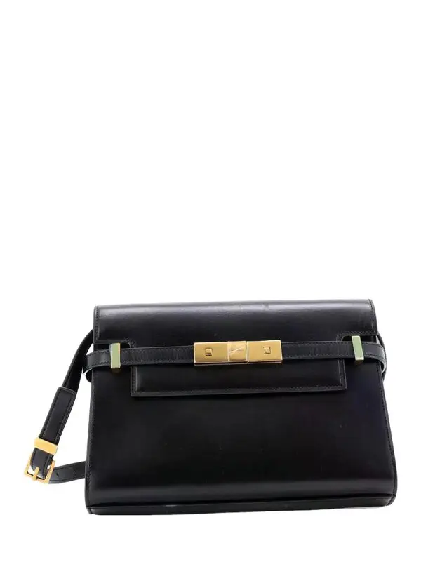 Saint Laurent Manhattan Small Shoulder Bag - Black