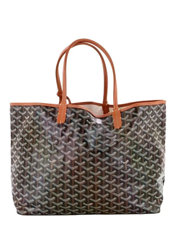 Goyard Saint Louis Coated Canvas Pm Tote Bag - Brown