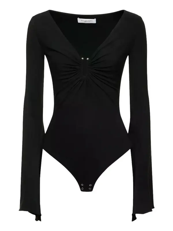 Michael Kors Long-sleeve Bodysuit - Black