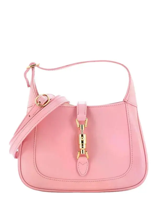 Gucci Jackie 1961 Leather Mini Hobo Bag - Pink
