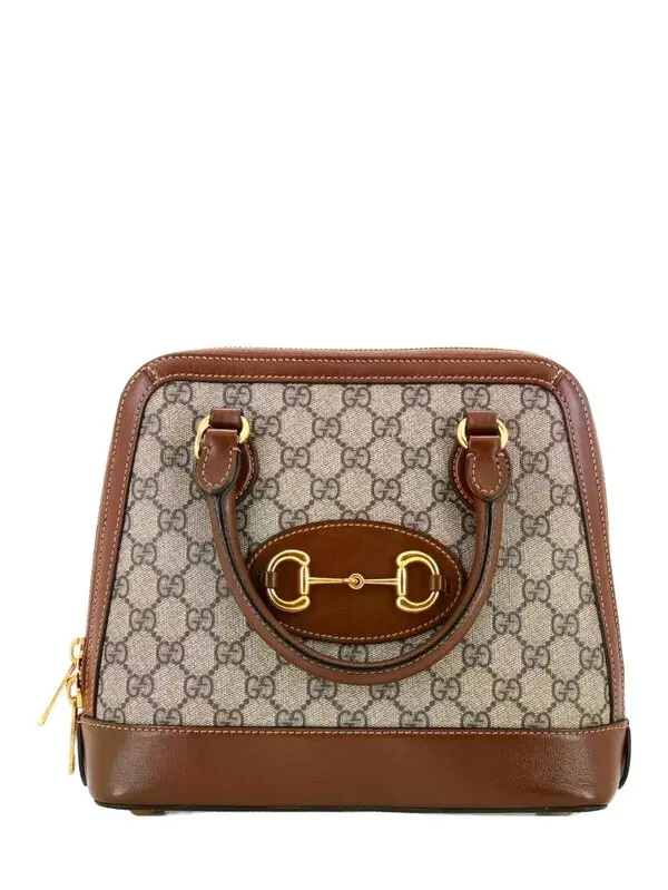 Gucci Horsebit 1955 Top Handle Small Satchel - Brown