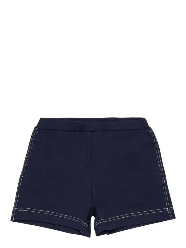 Max & Co. Short With Logo - Blue
