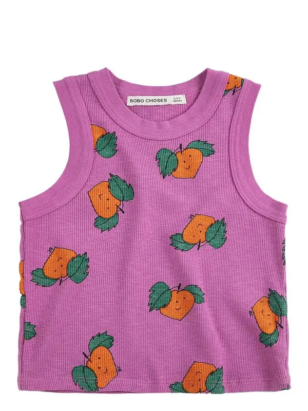 BOBO CHOSES Printed Tank - Purple