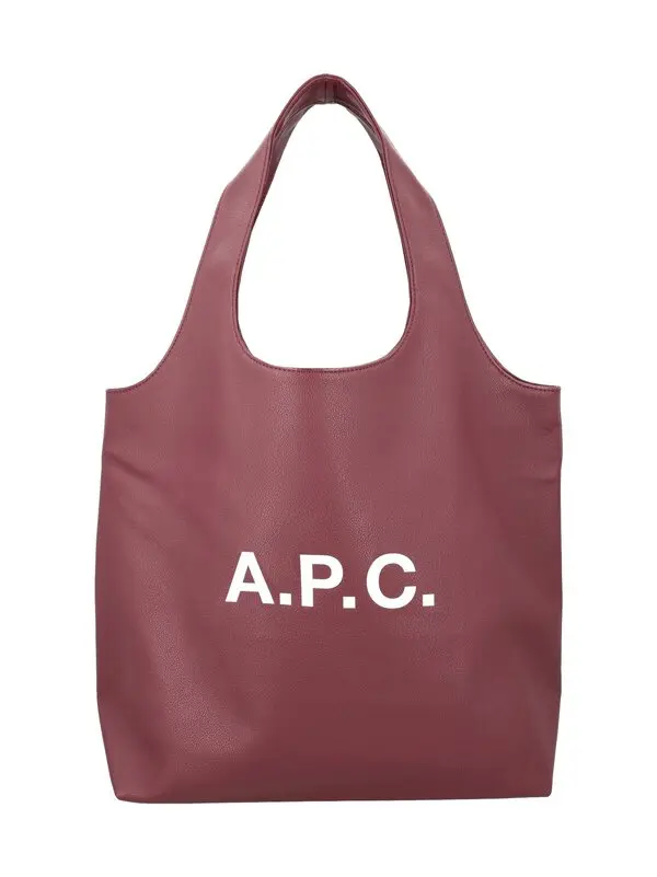 A.p.c. Ninon Tote Bag - Bordeaux