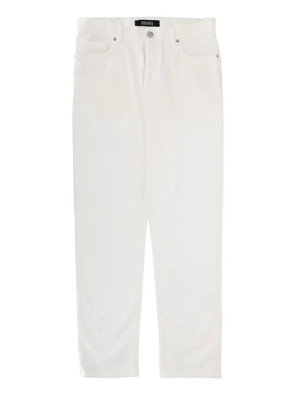 Zegna Roccia Jeans - White