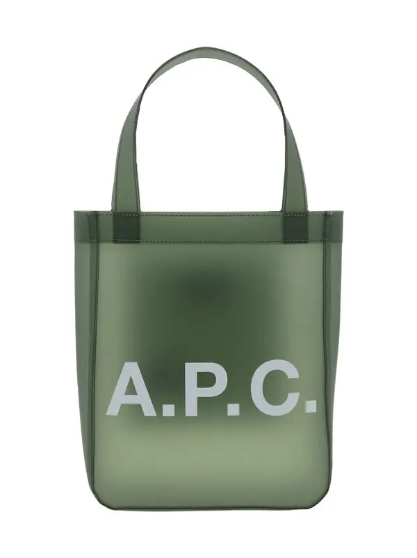 A.p.c. Small "lou" Tote Bag - Green