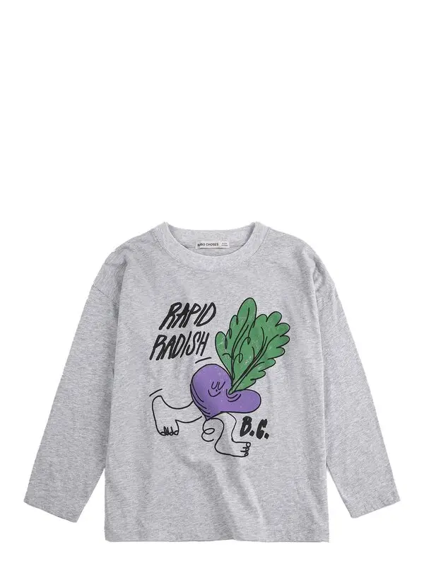 BOBO CHOSES Printed T-shirt - Grey