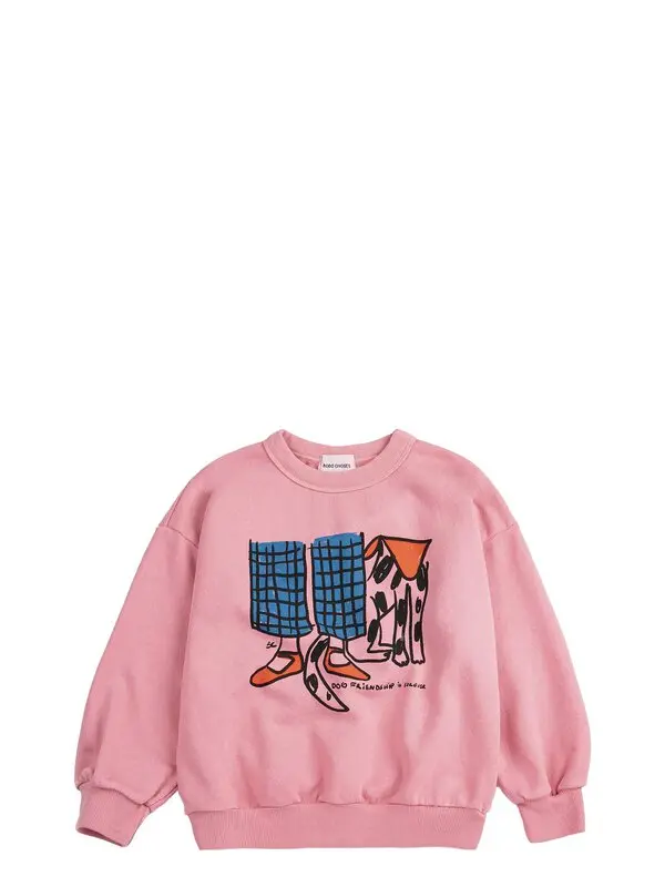 BOBO CHOSES Printed Sweatshirt - Pink