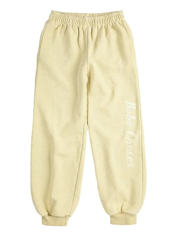 BOBO CHOSES Loco Jogging Pants - Yellow